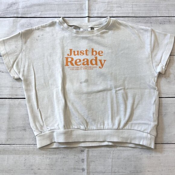 Zara | Shirts & Tops | Zara Just Be Ready Tee Addon | Poshmark